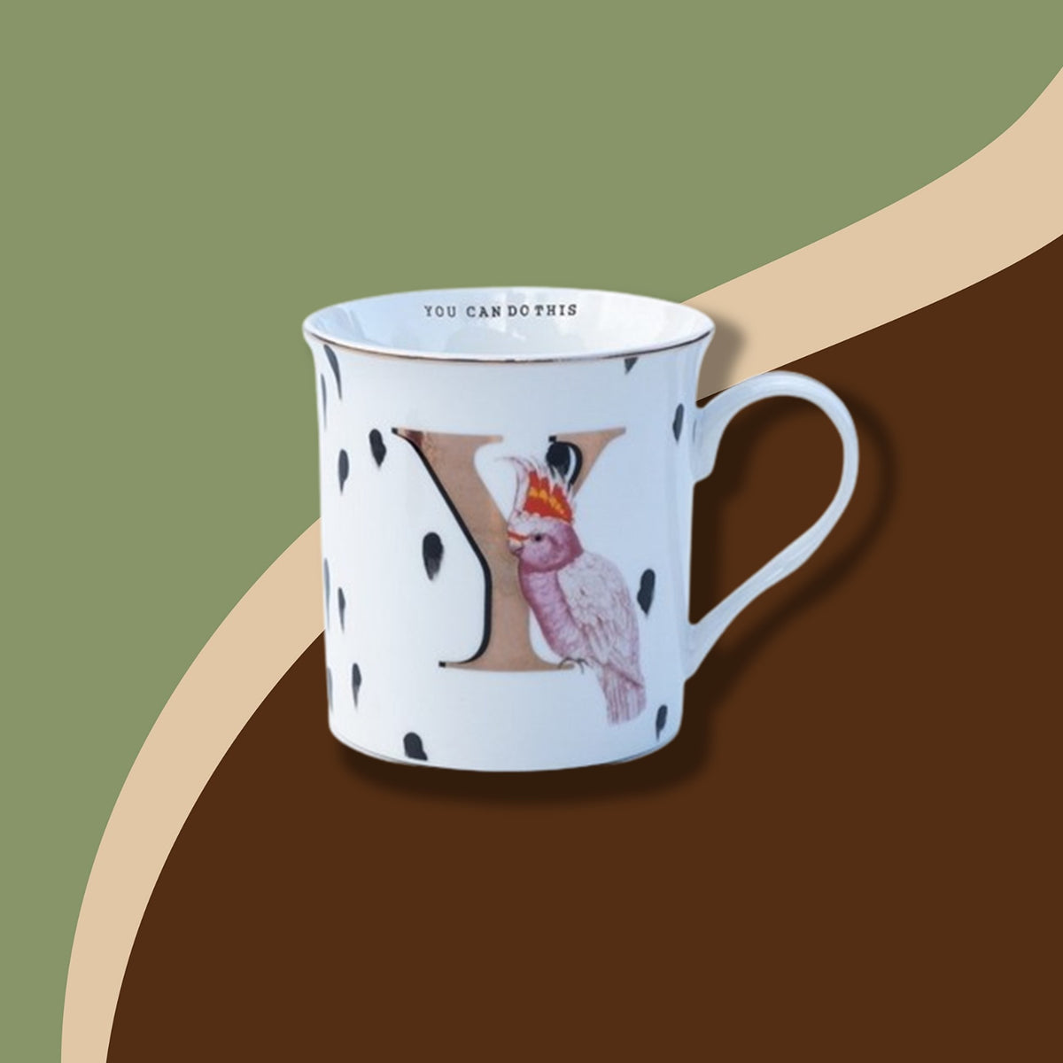 Mug Alphabet "Y comme You can do this" 300ml Yvonne Ellen – Morgane ...